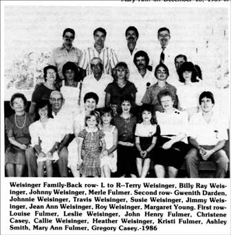 George Washington (Dock) Weisinger – Grapeland Texas