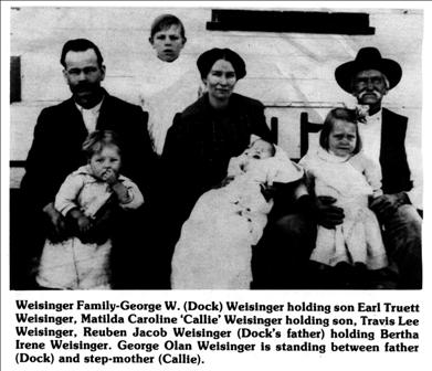 George Washington (Dock) Weisinger – Grapeland Texas